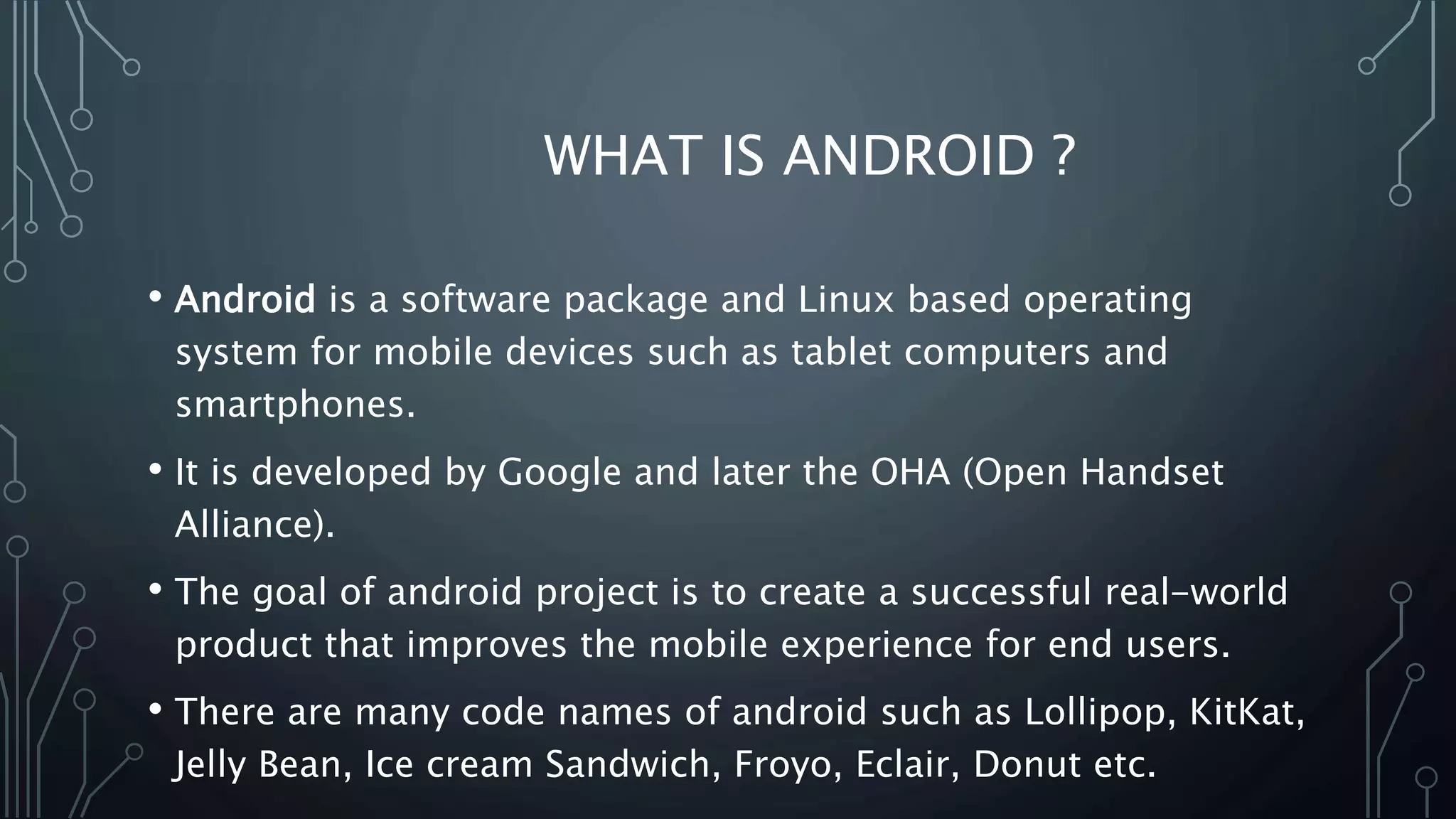 Android Training Report | PPT