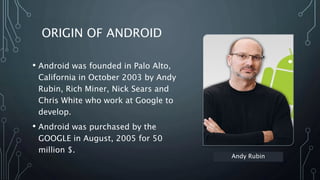 Android Training Report | PPT