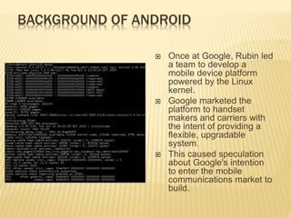What is Android Mobile Phone? | PPT
