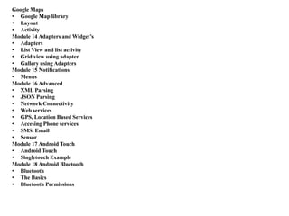 Android | PPT | Free Download