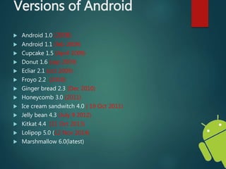 Android ppt | PPTX