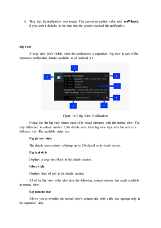 Android action bar and notifications-chapter16 | DOCX | Operating Systems | Computer Software ...