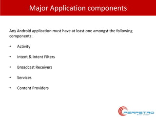 Android activity intents | PPT