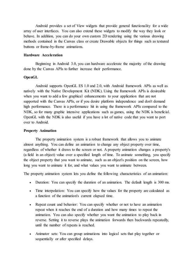 Android animation in android-chapter17 | PDF