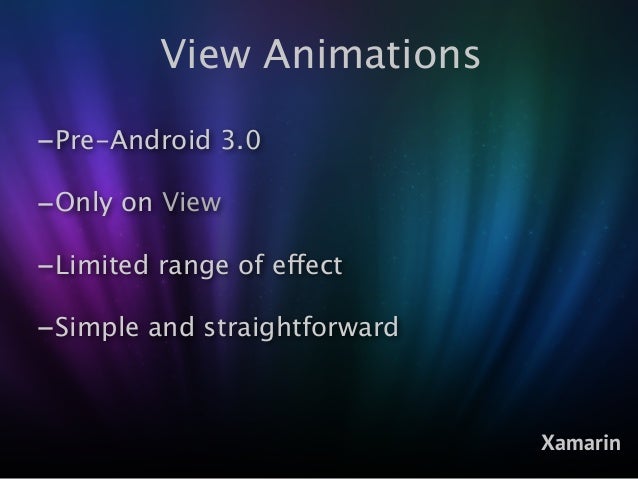 Introduction to Android Animations
