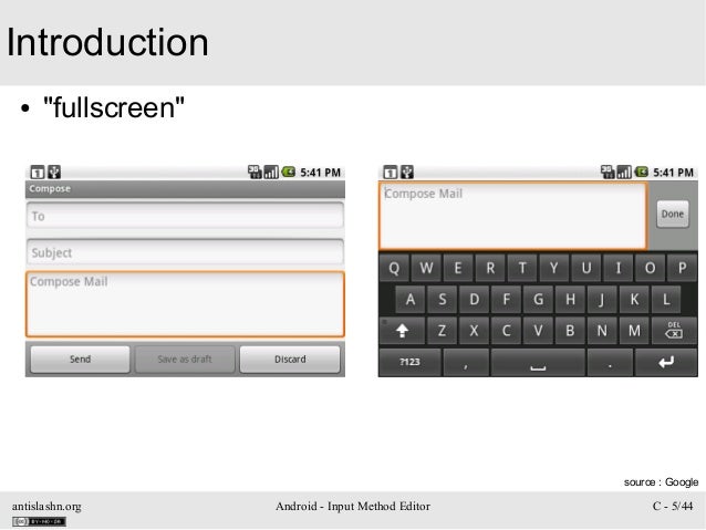 Android Input Method Editor 