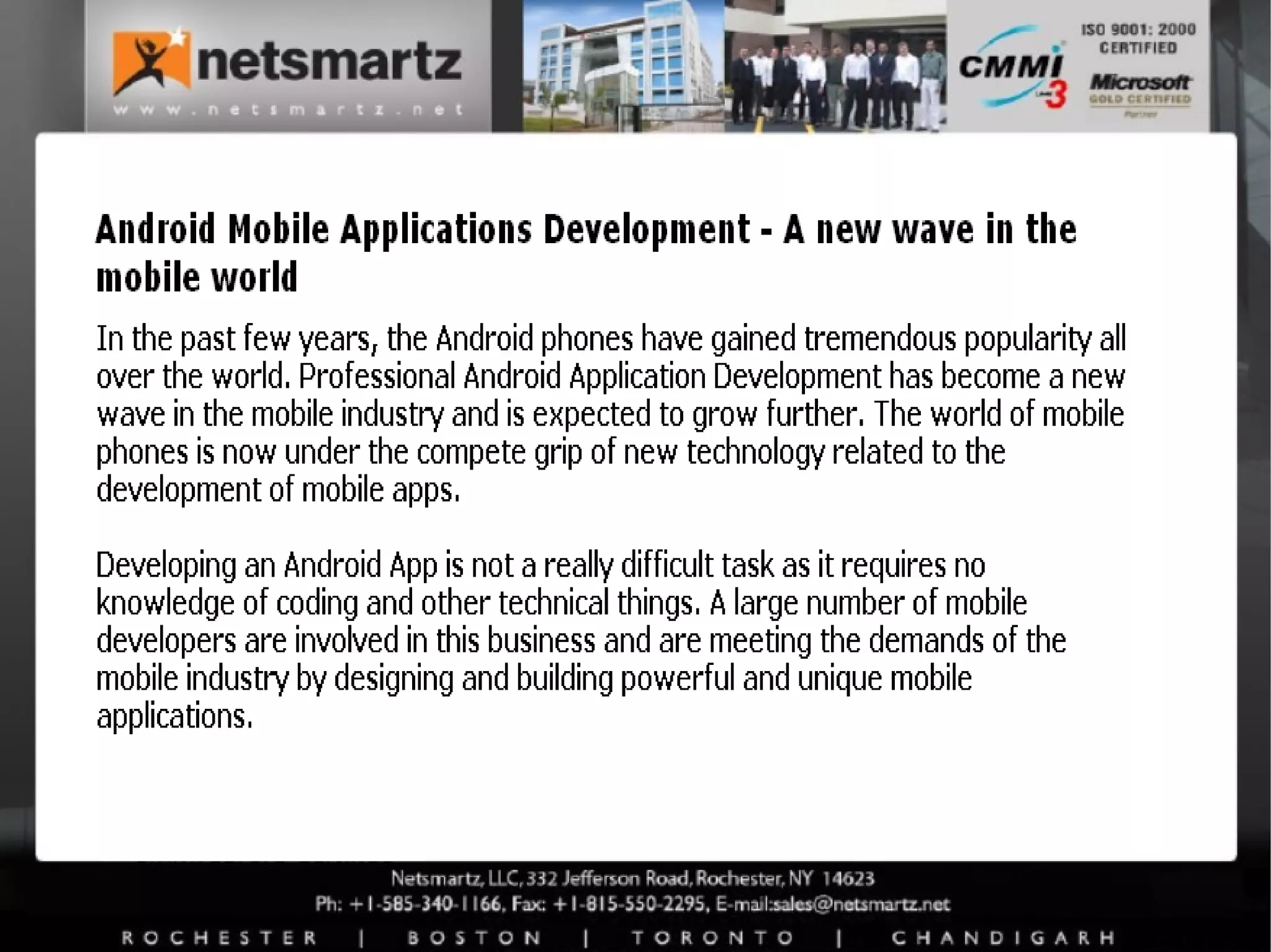 Android app-development | PPT