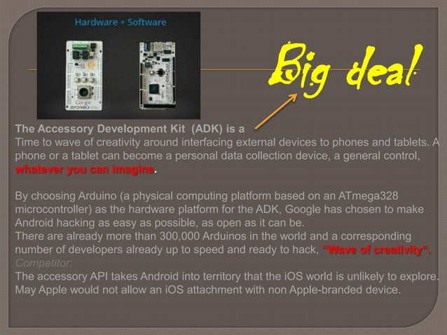 Android meets Arduino | PPT