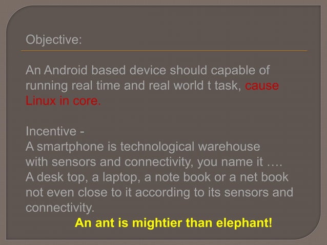 Android meets Arduino | PPT