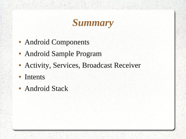 Introduction to Android Programming | PDF