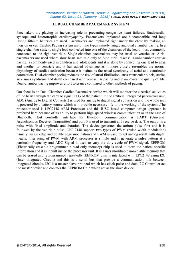 Android based Fail Safe Dual Chamber Cardiac Integrated Pacemaker ...