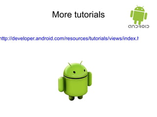 Android basics | ODP