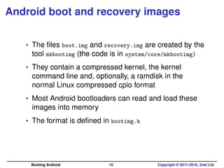 Booting Android: bootloaders, fastboot and boot images | PPT