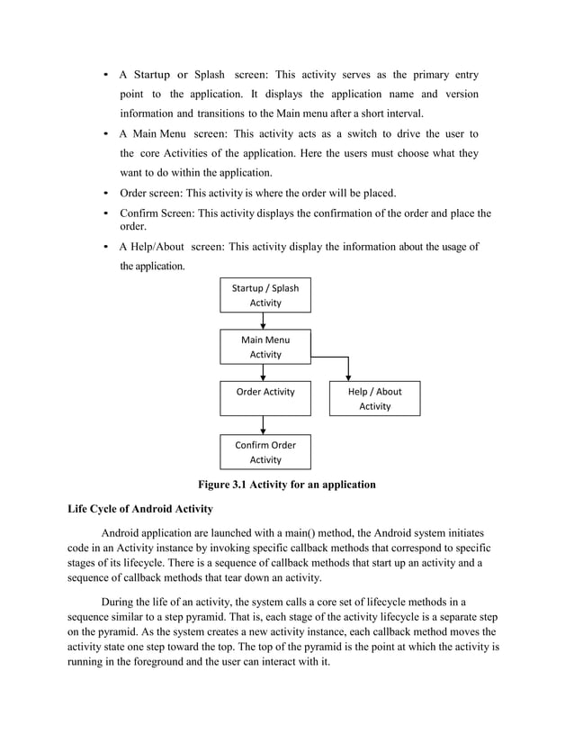 Android building blocks and application life cycle-chapter3 | PDF