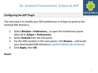 Android chapter02-setup1-sdk | PPT