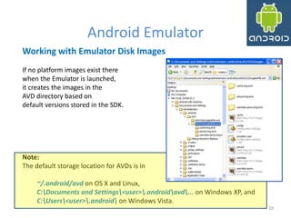 Android chapter02-setup2-emulator | PPT