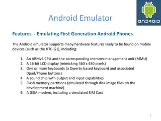 Android chapter02-setup2-emulator | PPT