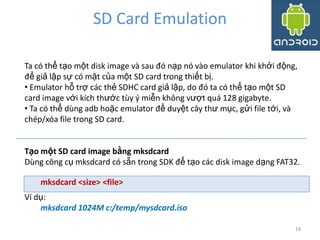 Android chapter 02 - Setup to emulator | PPTX