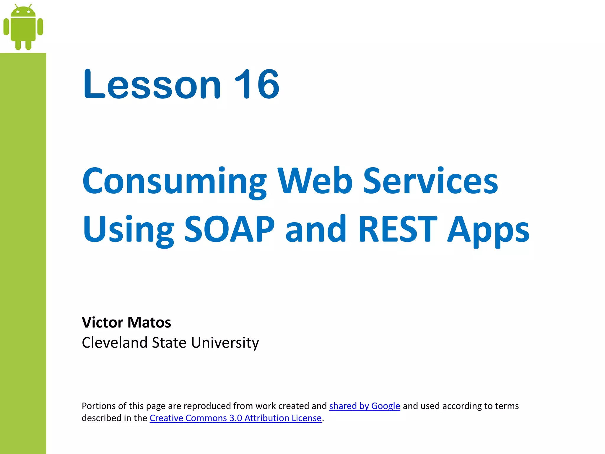 Android chapter16-web-services | PDF