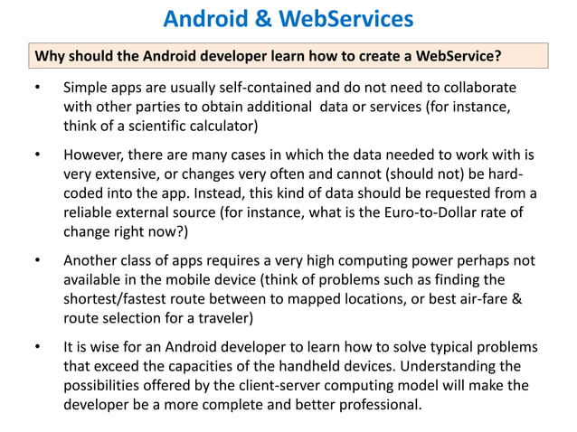 Android chapter16-web-services | PDF | Web Development | Internet