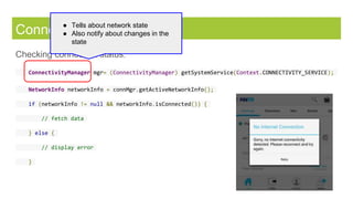 Android Connecting to Internet | PPT