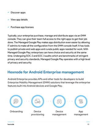 Android Enterprise | PDF