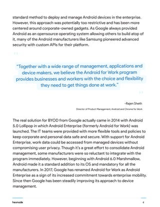 Android Enterprise | PDF