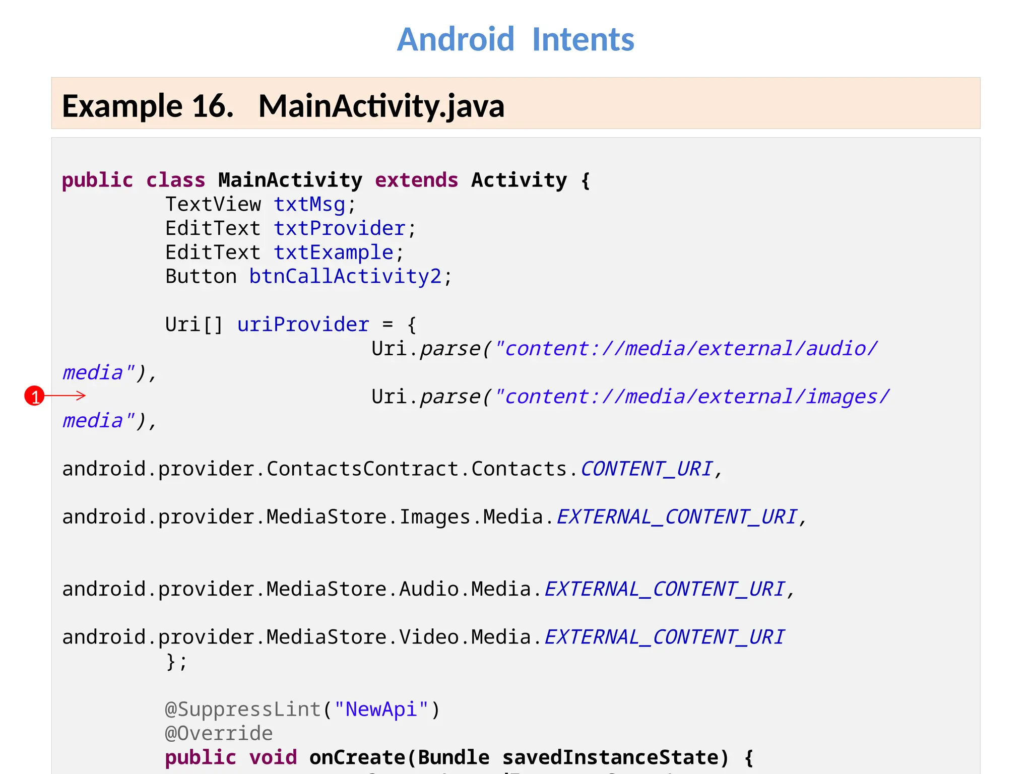 learn about Android Extended Intents.pptx