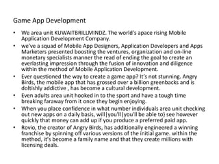 Android game-developers-in-kuwait | PPT