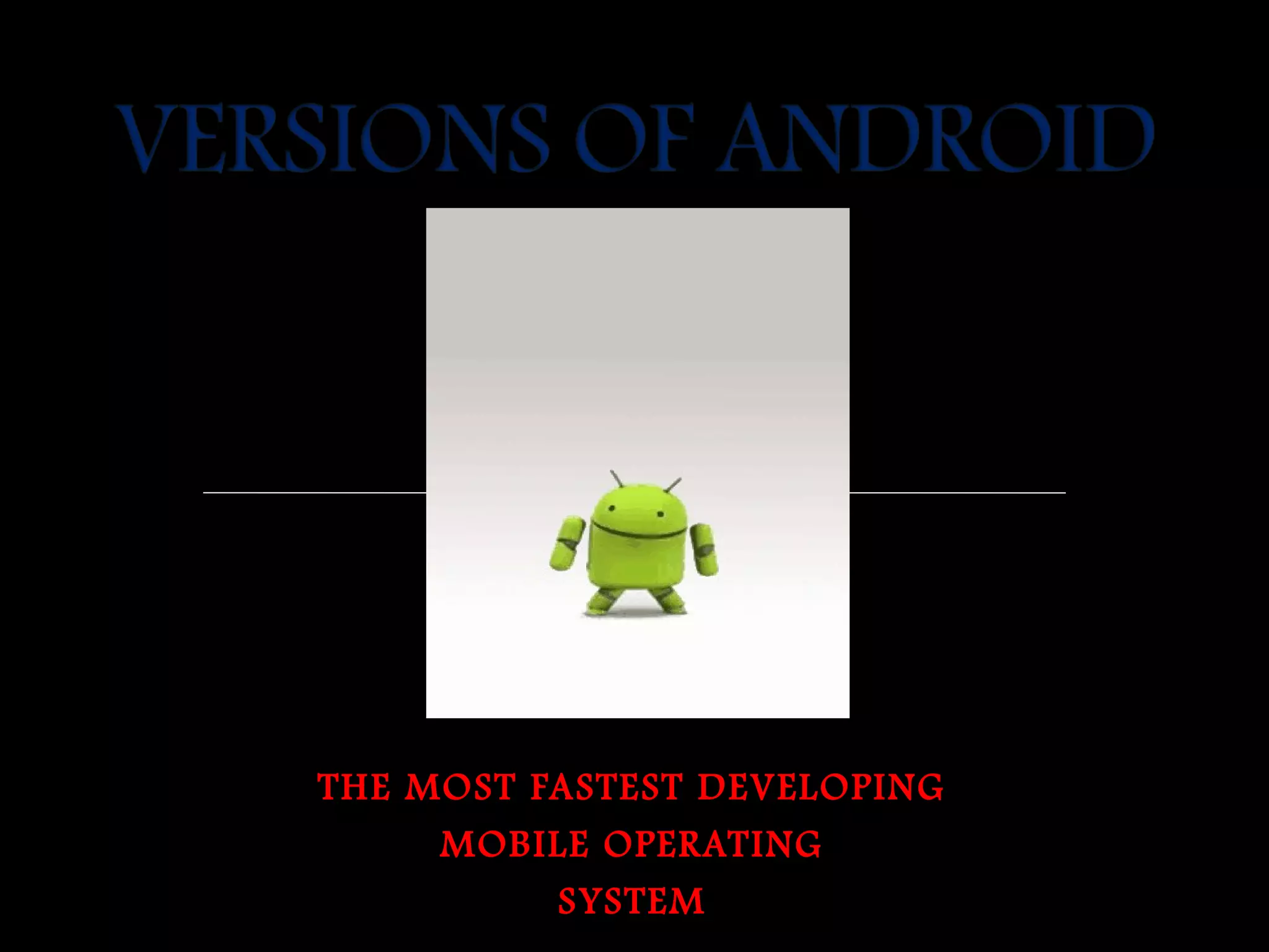 presentation on ANDROID by VIVEK GAUTAM | PPT