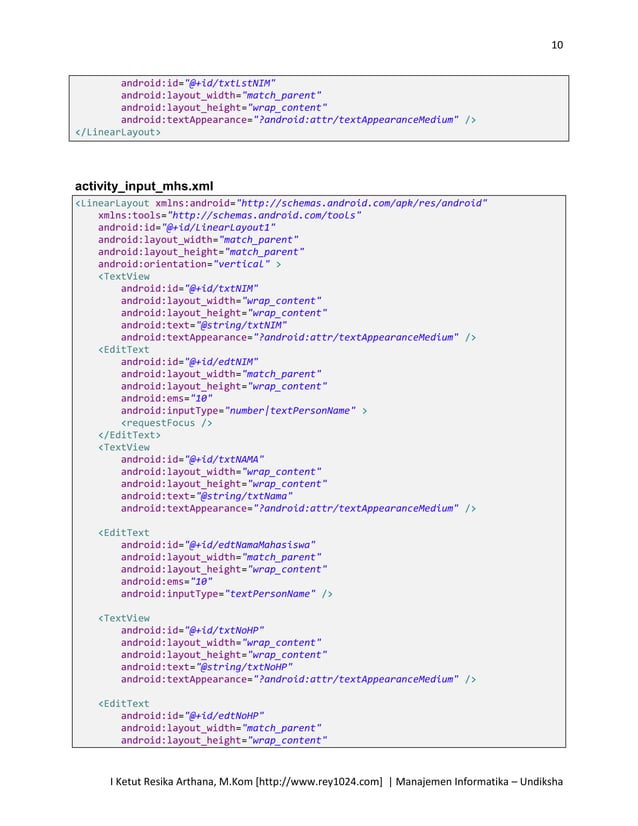 Simple tutorial : Android get and post data | PDF