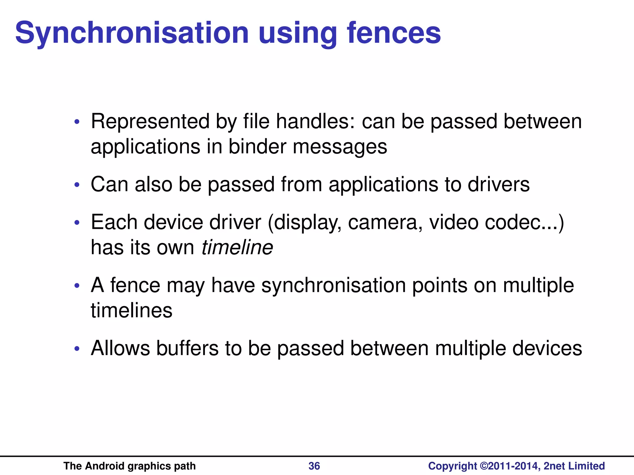 The Android graphics path, in depth | PPT