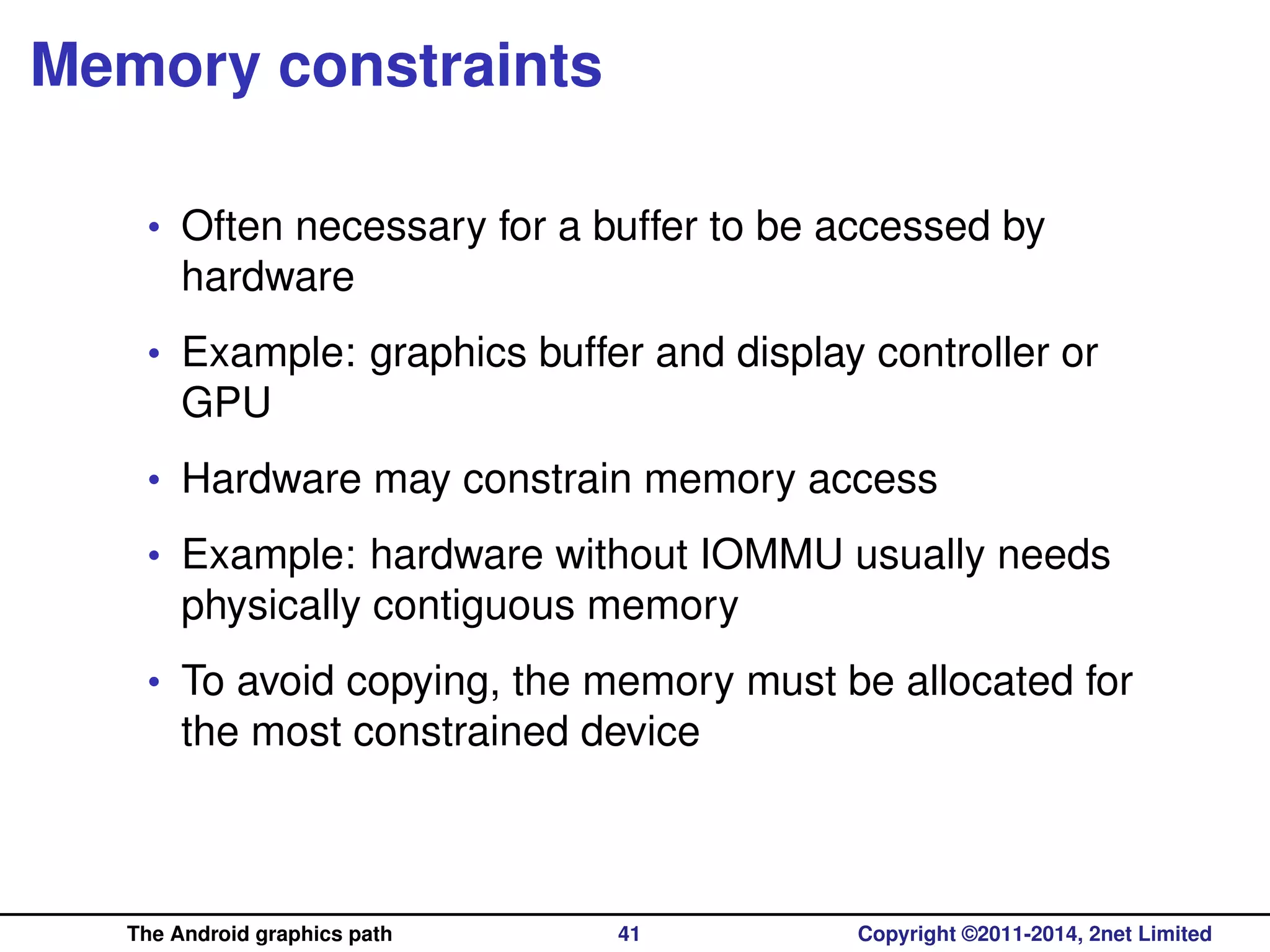 The Android graphics path, in depth | PPT