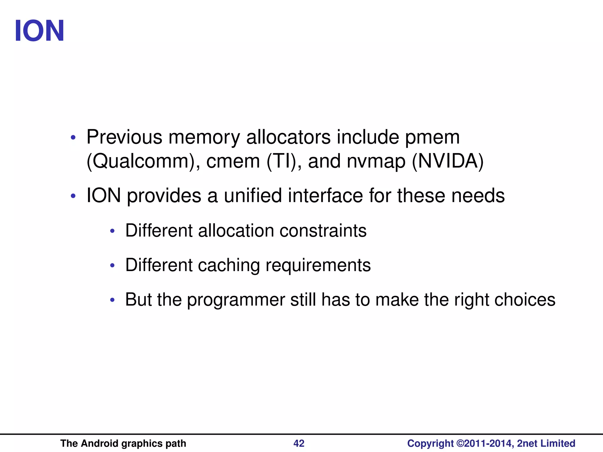 The Android graphics path, in depth | PPT