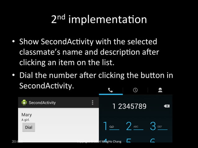 Android Intents And Broadcast Receivers Ppt