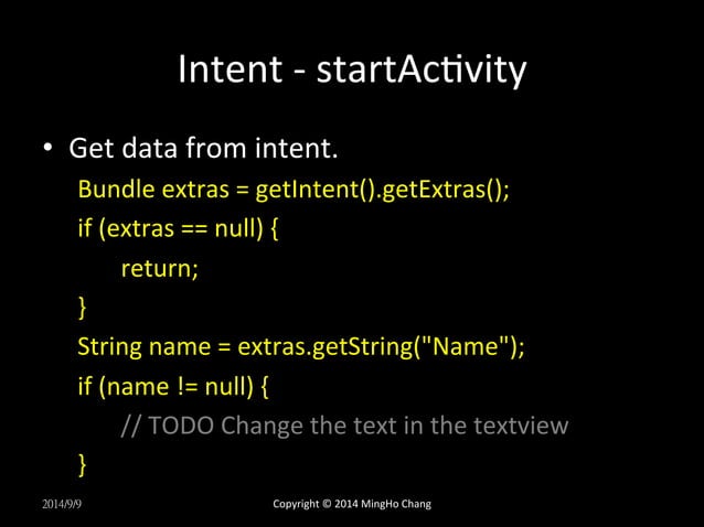 Android Intents And Broadcast Receivers Ppt