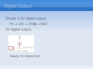 Physical Computing with Android and IOIO | PPT