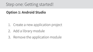Writing Android Libraries | PDF