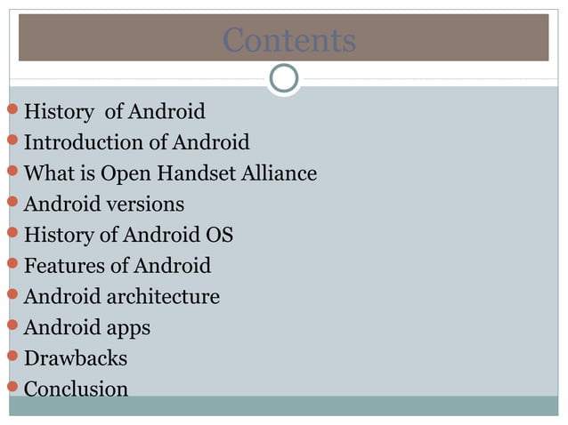 Android and android versions | PPT