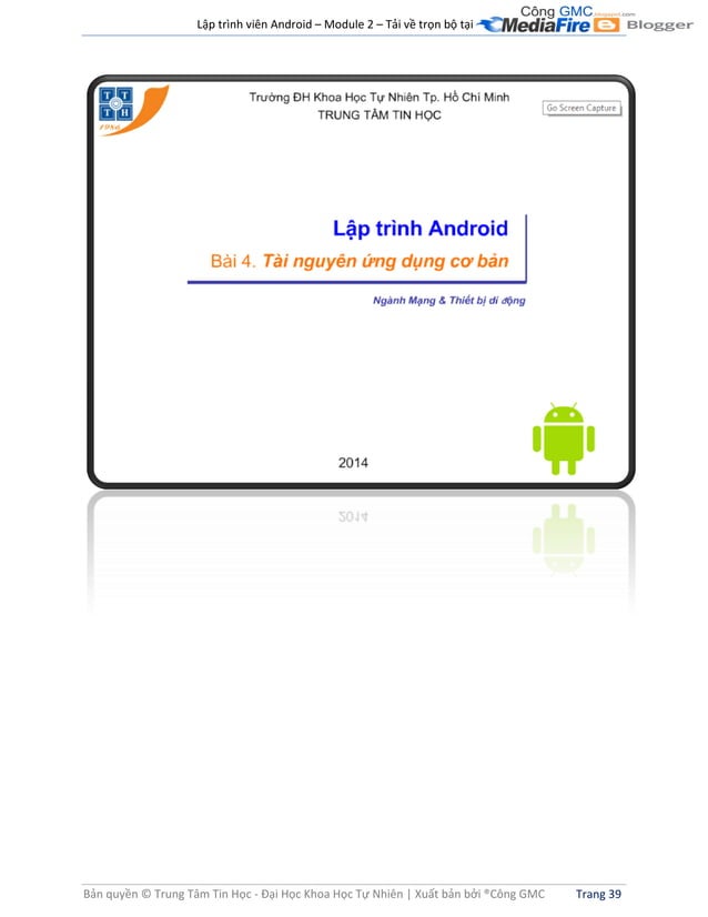 Lap Trinh Android - Module 2 | PDF