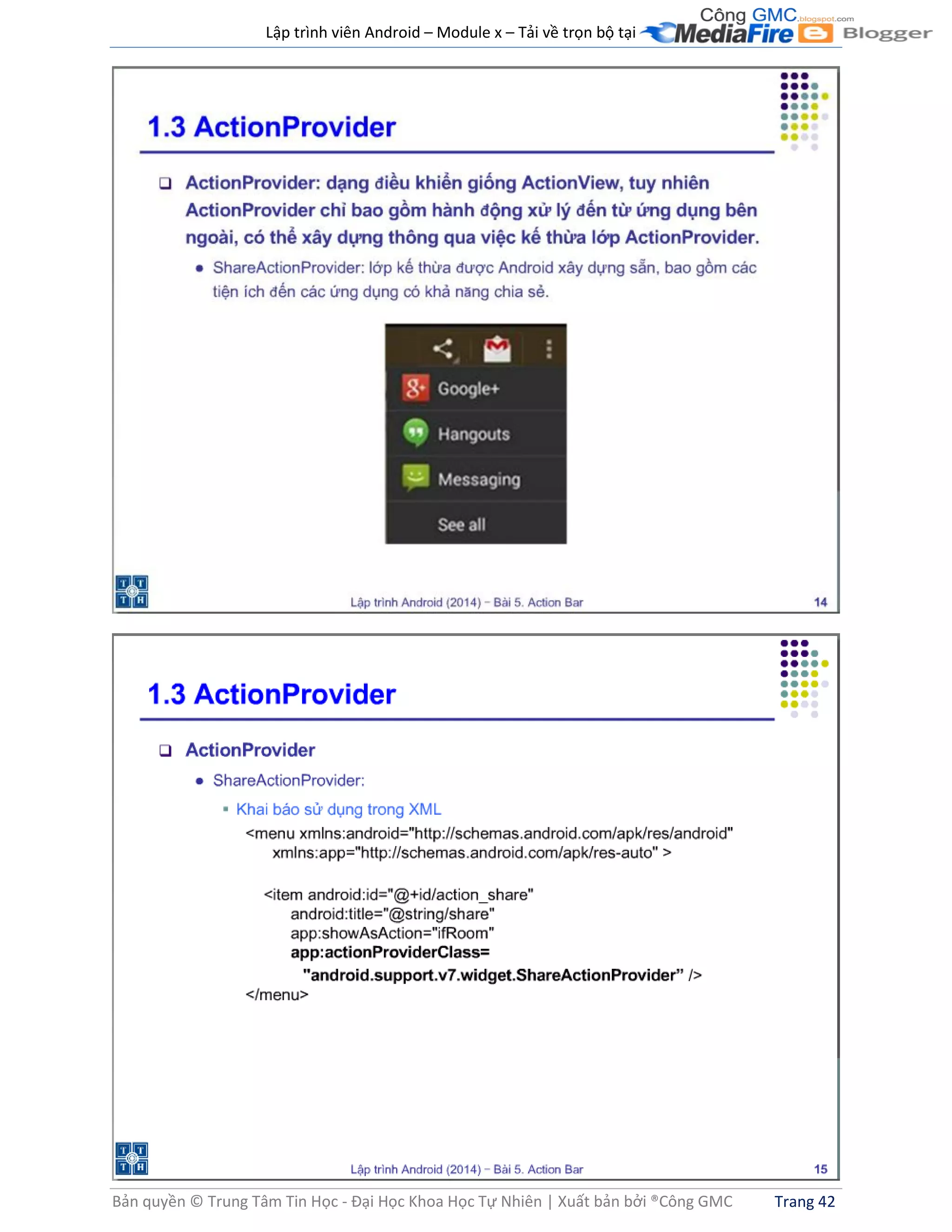 Lap Trinh Android - Module 3 | PDF