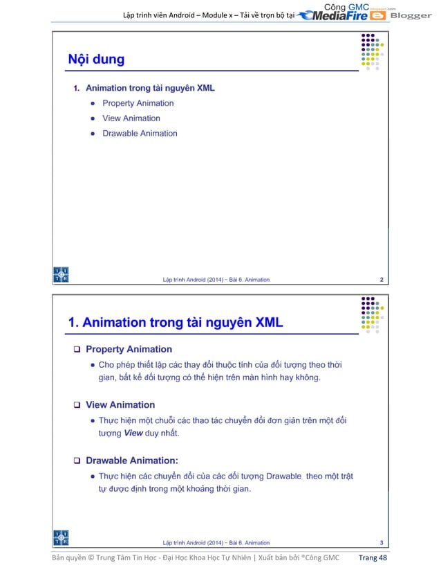 Lap Trinh Android - Module 3 | PDF