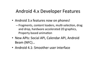 Android Overview | PDF