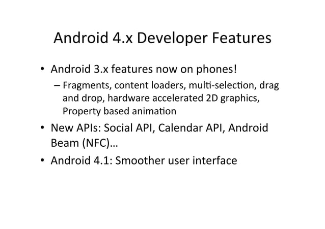 Android Overview | PDF