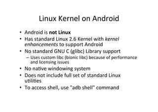 Android Overview | PDF