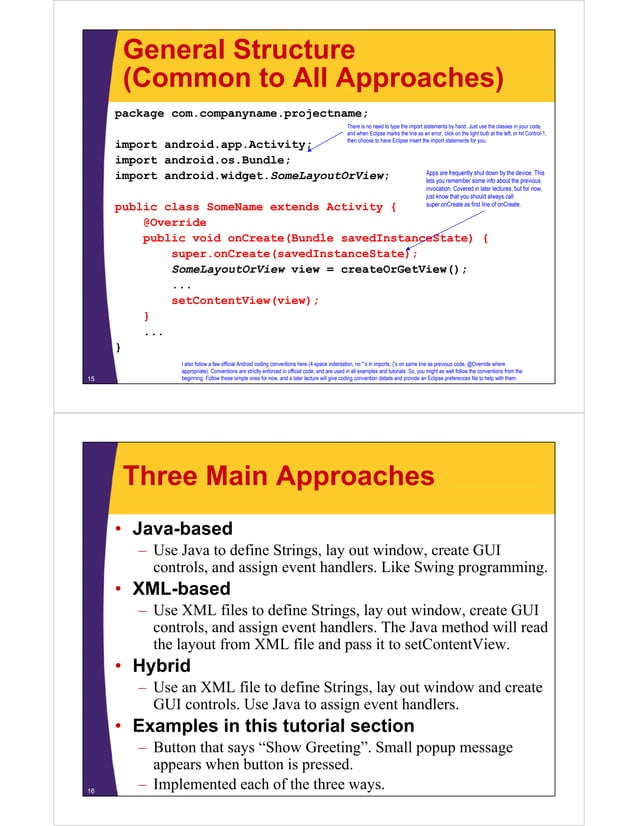 Android programming-basics | PDF