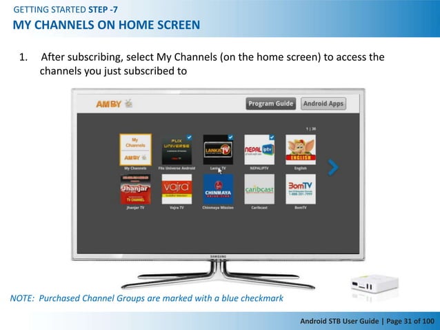 Android STB User Guide | PPT