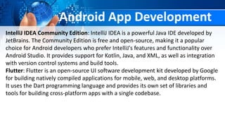 Android App Development Using Android Studio | PPTX | Operating Systems ...