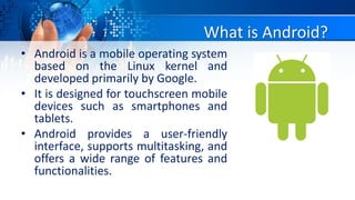 Android App Development Using Android Studio | PPTX | Operating Systems ...