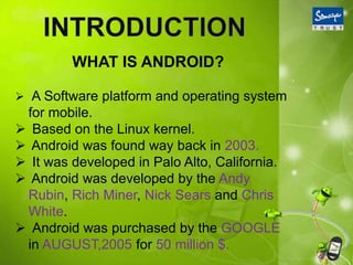 ppt based on android technology with great animations | PPTX